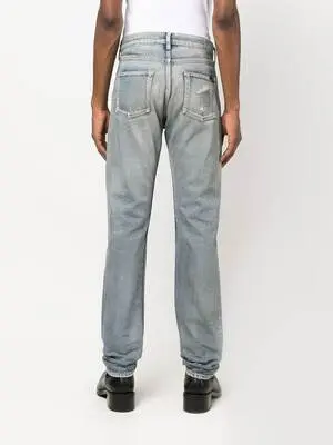 Saint Laurent Mid-rise Straight Jeans