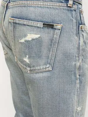 Saint Laurent Mid-rise Straight Jeans