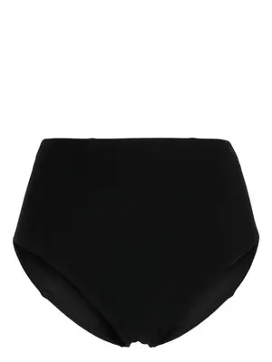 DUSKII High-waisted Bikini Bottom - Black