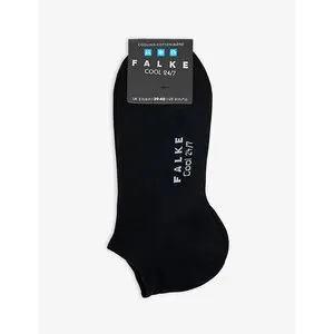 Falke Cool 24/7 Cotton-blend Socks - Black
