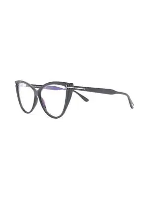 TOM FORD Cat-eye Frame Glasses - Black