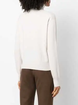 ALLUDE High-neck Cashmere Jumper