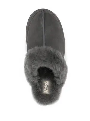 UGG Disquette Shearling Platform Slippers