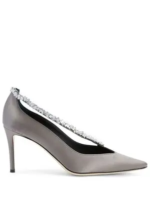 GIUSEPPE ZANOTTI Filipa Crystal-embellished Pumps