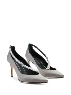 GIUSEPPE ZANOTTI Filipa Crystal-embellished Pumps