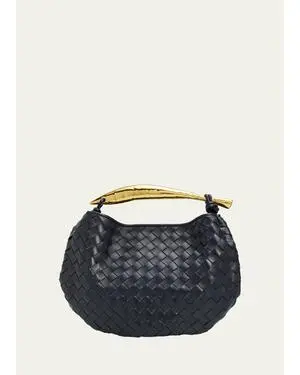 Bottega Veneta Sardine Top Handle Bag - Midnight