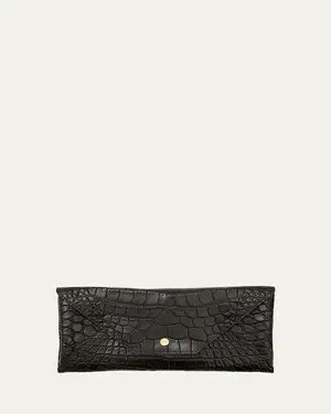 ABAS Envelope Alligator Travel Organizer Black