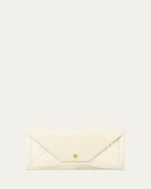 ABAS Envelope Alligator Travel Organizer - White