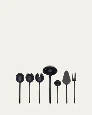 MEPRA Due Oro Nero 7-piece Full Serving Set - One-color