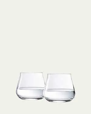 THE MARTHA, BY BACCARAT Chateau Double Old-fashioned Tumblers, Set Of 2 - Clear