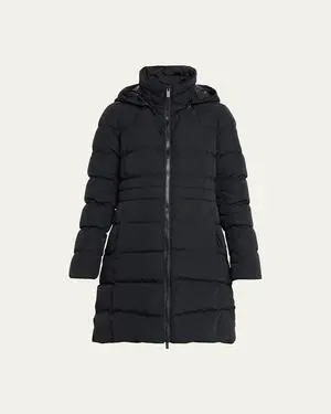 Canada Goose Aurora Feather Down Parka - Black