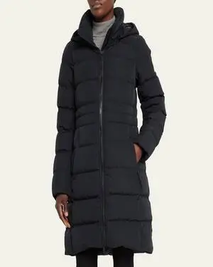 Canada Goose Aurora Feather Down Parka - Black