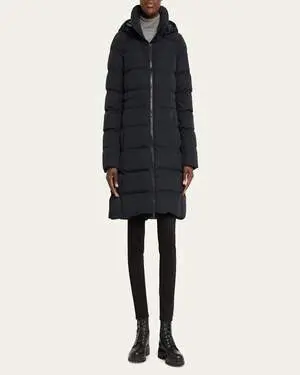Canada Goose Aurora Feather Down Parka - Black