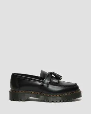 Dr. Martens Adrian Bex Leather Tassel Loafers - Black | Editorialist