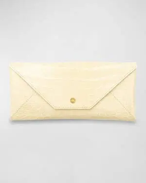 ABAS Envelope Alligator Travel Organizer Ivory