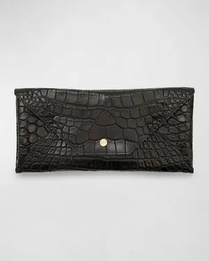 ABAS Envelope Alligator Travel Organizer Black