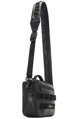 Balenciaga Army Pouch With Strap In Black - 20% Off | Editorialist