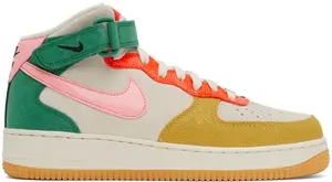 Nike Nike Multicolor Air Force 1 Mid Sneakers - Coconut Milk/bleache