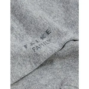 Falke Family Cotton-blend Crew Socks - Light Greymel.