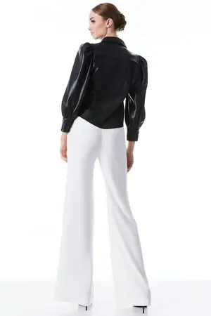 Alice + Olivia Nadine Vegan Blouse