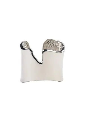KENNETH JAY LANE Polished V Cuff Bracelet