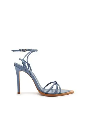Schutz Abby Leather Sandal - Natural