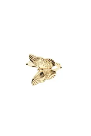 JANE WIN Freedom Butterfly Ring In 10k - Gold