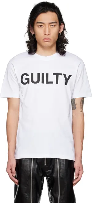 032C 032c White 'Guilty' T-Shirt - White