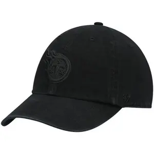 '47 Tennessee Titans Team Tonal Clean Up Adjustable Cap - Black