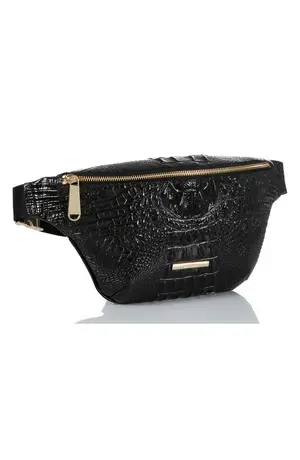 Brahmin Croc Embossed Leather Harker Belt Bag
