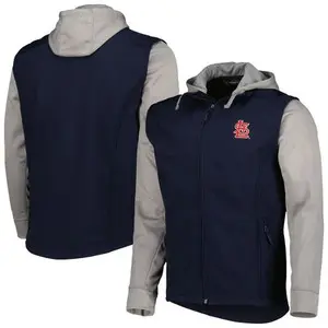 DUNBROOKE Heather Gray St. Louis Cardinals Alpha Full-zip Jacket