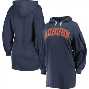 GAMEDAY COUTURE Auburn Tigers Game Winner Vintage Wash Tri-blend Dress - Navy