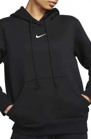 Nike Sportswear Phoenix Fleece Hoodie Black/ Sail