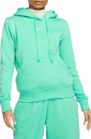 Nike Sportswear Phoenix Fleece Hoodie Light Menta/ Sail
