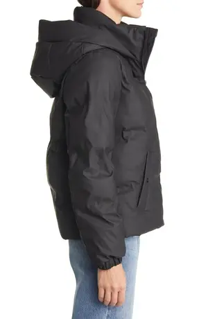 Vero Moda Noe Hooded Puffer Coat - Black