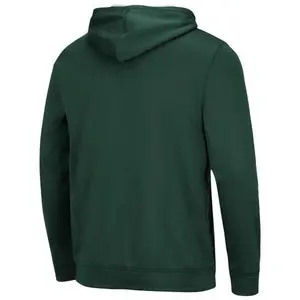 COLOSSEUM Michigan State Spartans Slash Stack 2.0 Pullover Hoodie