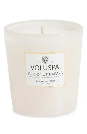 Voluspa Classic Candle - Coconut Papaya