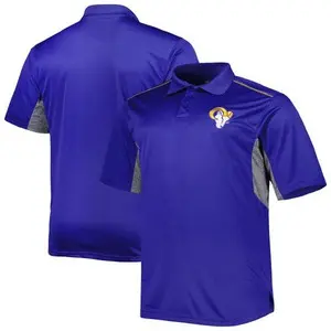 Profile Los Angeles Rams Big & Tall Team Color Polo - Royal