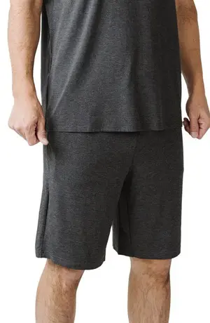 Cozy Earth Stretch Lounge Shorts - Charcoal