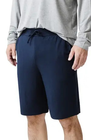 Cozy Earth Stretch Lounge Shorts - Navy