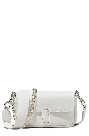 Marc Jacobs Marc Jacobs The J Marc Mini Bag White/ Silver