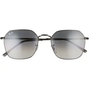 Ray-ban Ray-Ban 55mm Geometric Sunglasses Black
