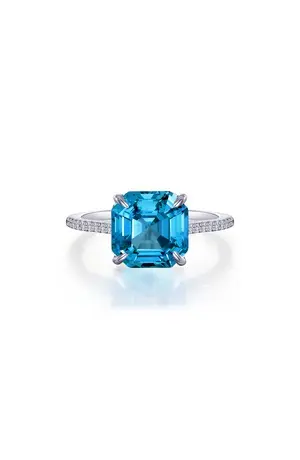 Lafonn Lab-grown Sapphire Ring - Blue
