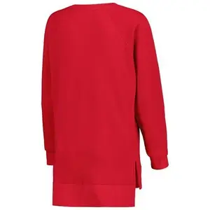 PRESSBOX Oklahoma Sooners Animal Print Raglan Pullover Sweatshirt