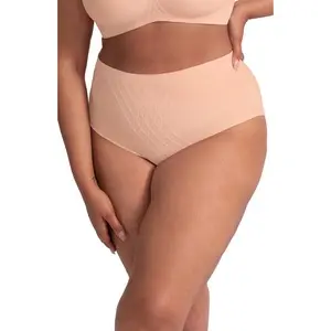 HONEYLOVE Silhouette Shaping Briefs - Rose Tan