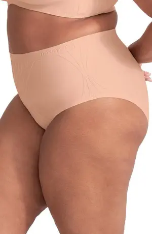 HONEYLOVE Silhouette Shaping Briefs - Rose Tan