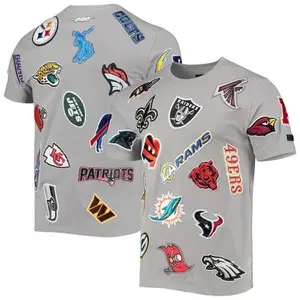 PRO STANDARD Nfl League Wordmark T-shirt - Gray