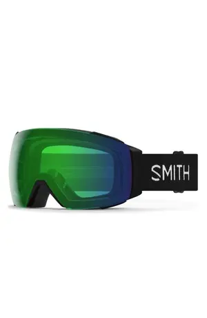 SMITH I/o Mag™ 154mm Snow Goggles - Black/chromapop Everyday Green