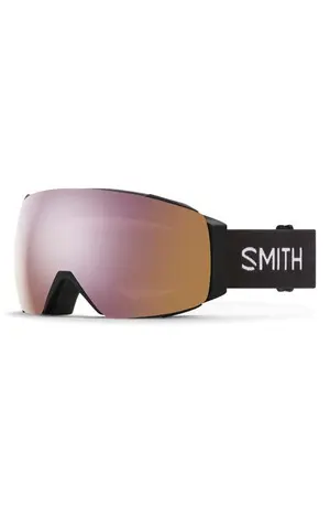 SMITH I/o Mag™ 154mm Snow Goggles Black/chromapop Rose
