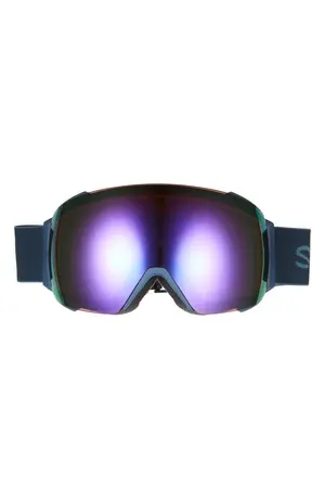 SMITH I/o Mag™ 154mm Snow Goggles French Navy / Chromapop Violet